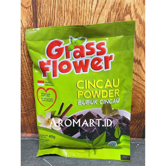Jual Grass Flower Cincau Powder/Bubuk Cincau - 40g | Shopee Indonesia