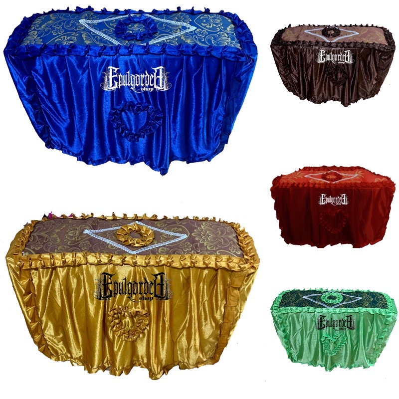 Jual sarung tv tabung jok ukuran 21-24in. alas tv cover tv motif tebal ...