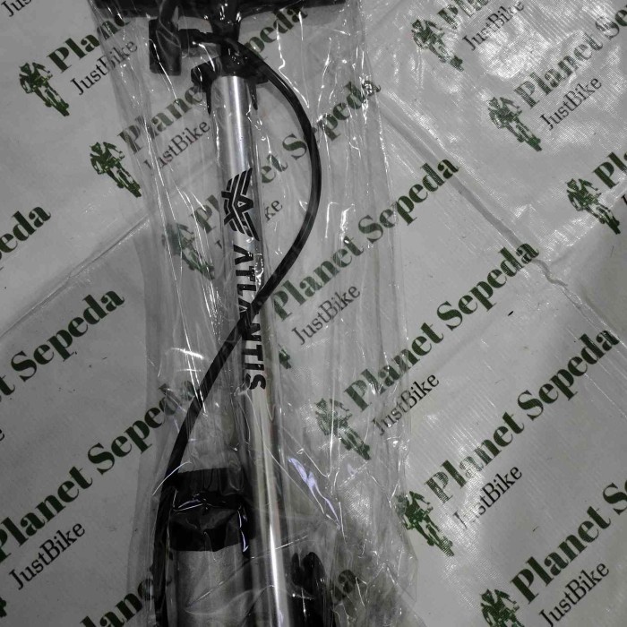 Jual Pompa Injak Atlantis Tabung Alloy Chrome Footpump Foot Pump ...