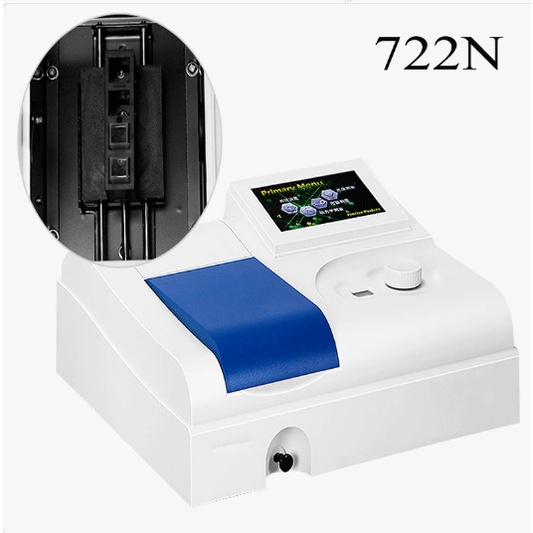 Jual 722N Visible spectrophotometer Lab Equipment 325-1000 nm visible ...