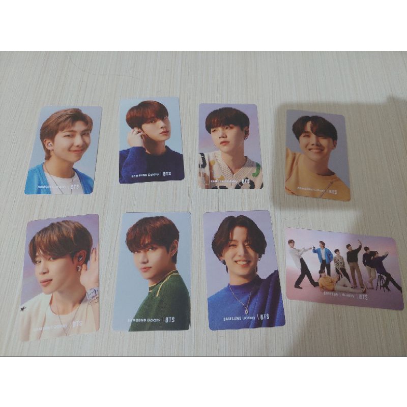 Jual BTS x Samsung S21 Photocard Official | Shopee Indonesia