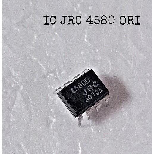 Jual IC JRC4580D JRC4580 4580 4580D Dual OP-AMP DIP8 Operational Amplifier | Shopee Indonesia