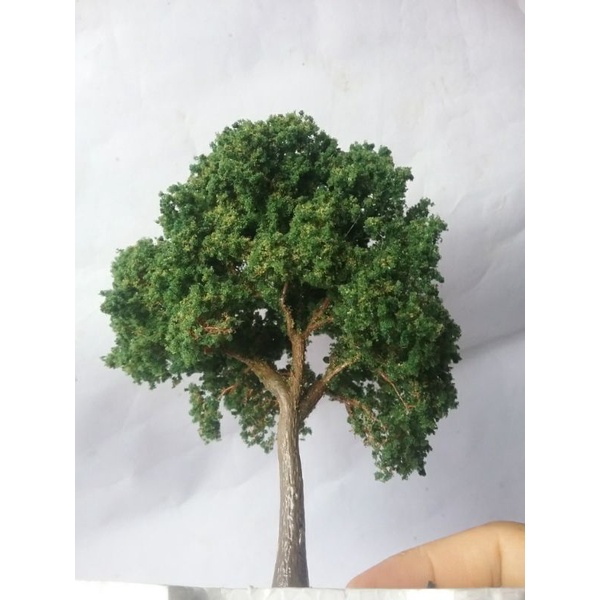 Jual miniatur pohon maket diorama tinggi 11 sd 12 cm | Shopee Indonesia