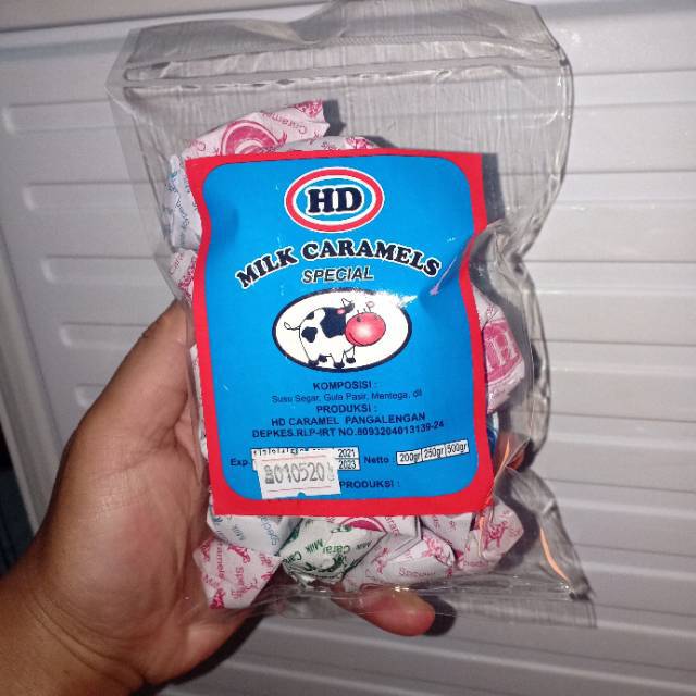 Jual Caramels susu HD pangalengan 200gr | Shopee Indonesia