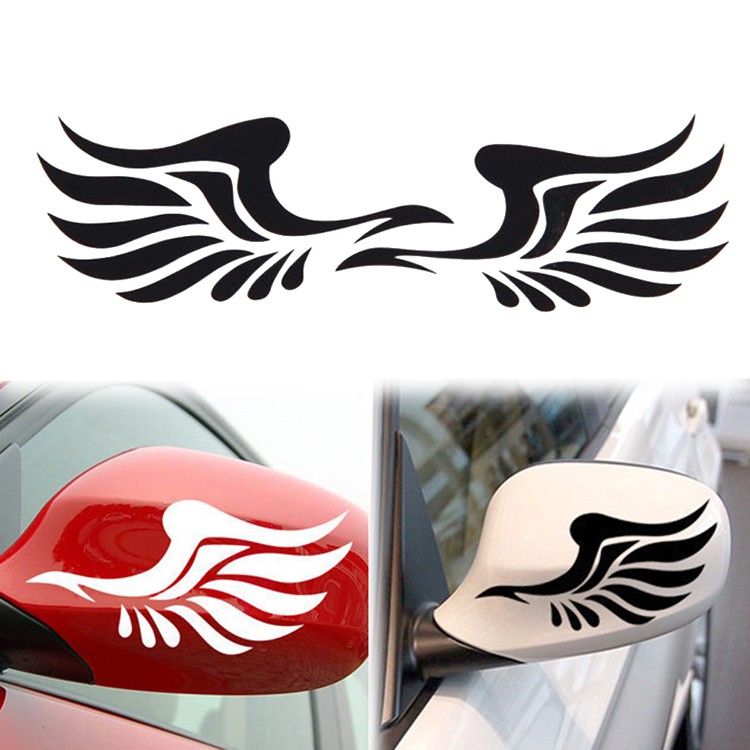 Jual Stiker Spion Mobil Angel Wings Sayap Malaikat Car Decal Mirror ...