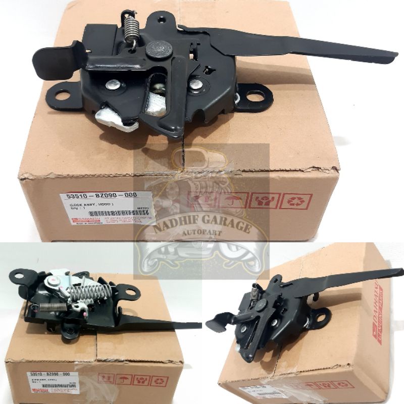 Jual Door Lock Kap Mesin / Lock Kap Motor Granmax/GrandMax Original ...