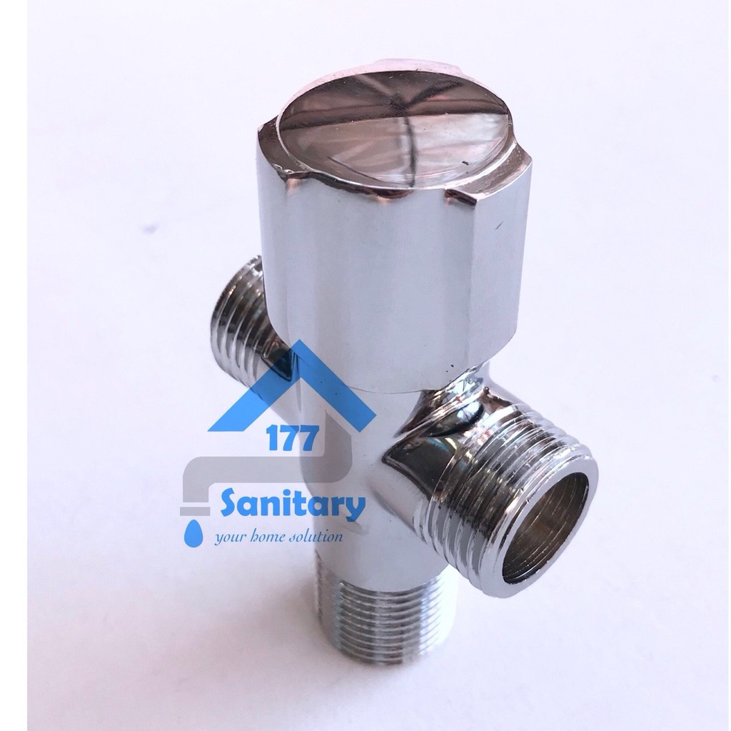 Jual Stop Kran Cabang T Kuningan Engkol Murah 18001-Kran Double Tee ...