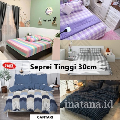 Jual SEPREI HOMEMADE TINGGI 30CM SEPRAI AESTHETIC MOTIF RAINBOW BUBLE ...