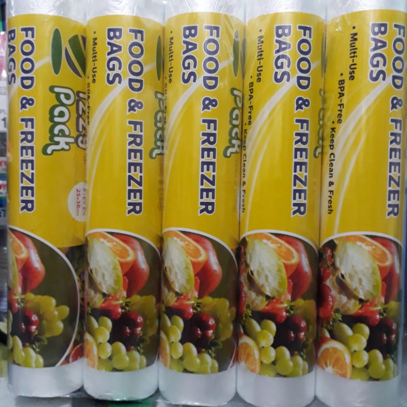 Jual izzy pack Plastik roll 25x38 cm mudah di daur ulang isi 100lbr ...