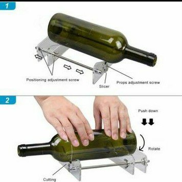 Jual Alat Potong Botol Kaca Bulat/ Potong Kaca Botol DIY/ Bottle Glass ...