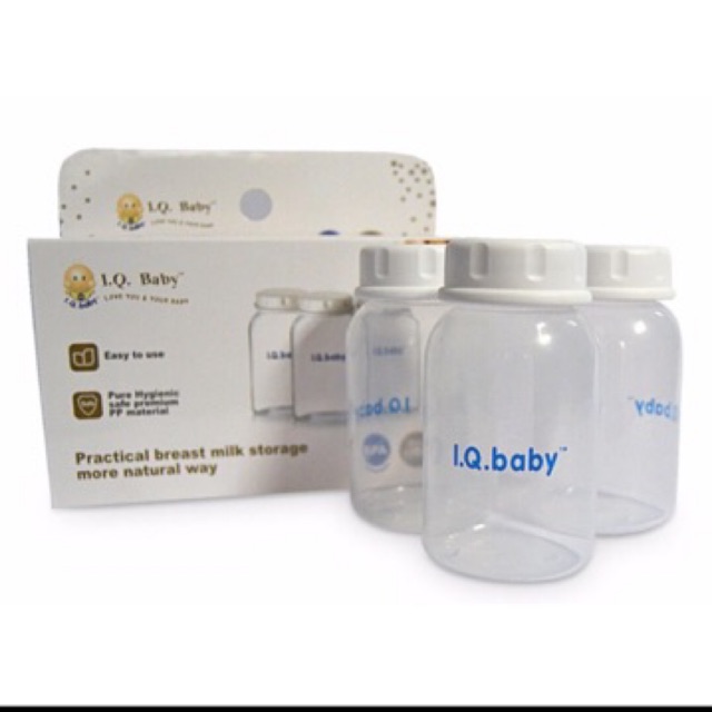 Jual IQ Baby Botol Asi Asip / Botol Susu IQ Baby Isi 3 120ml | Shopee ...