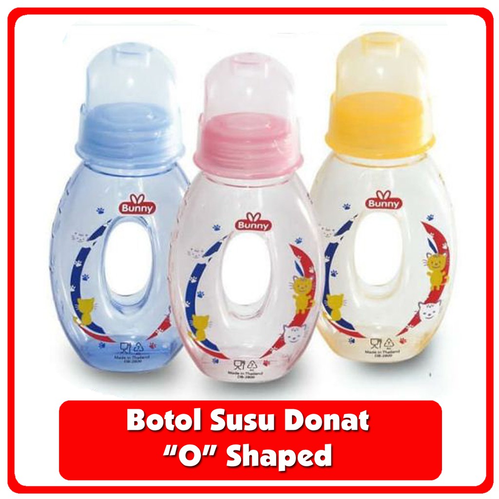 Jual Botol Susu Bentuk Donat O LUSTY BUNNY Shaped Baby Milk Bottle ...