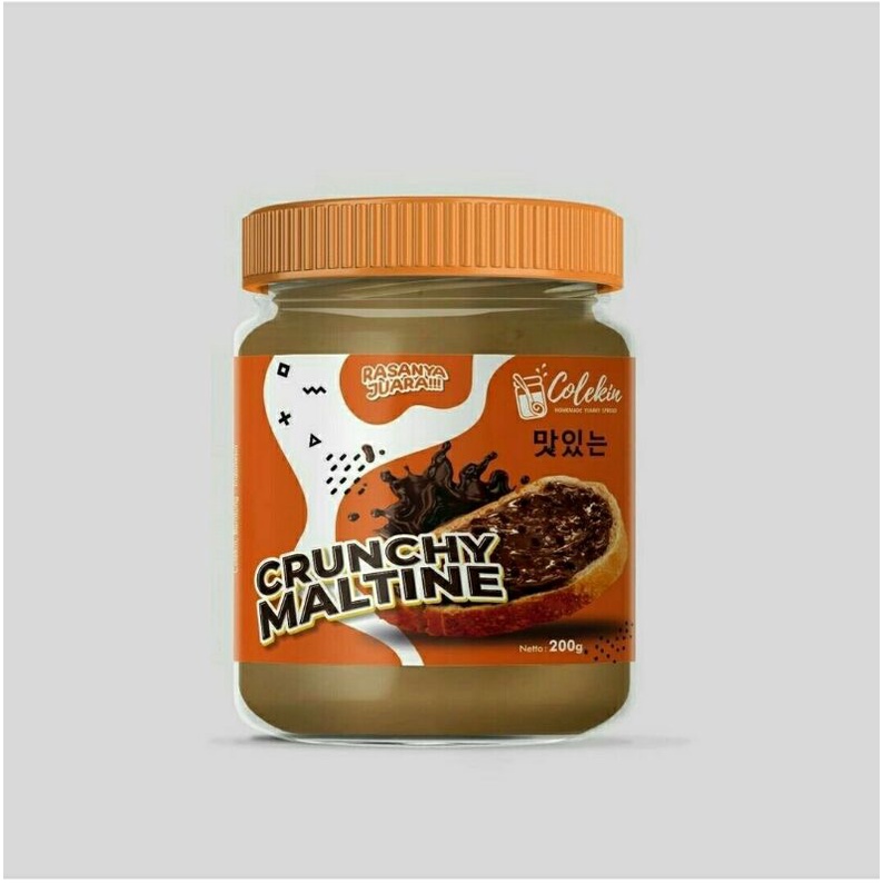Jual Selai Cokelat Crunchy Maltine by Colekin | Shopee Indonesia