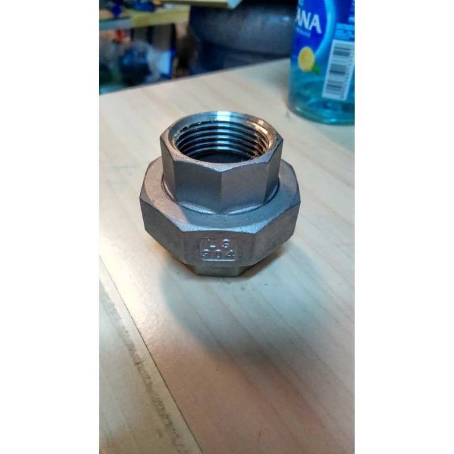 Jual WATER MUR UNION STAINLESS SS 304 1", WATERMUR 1 INCH | Shopee ...