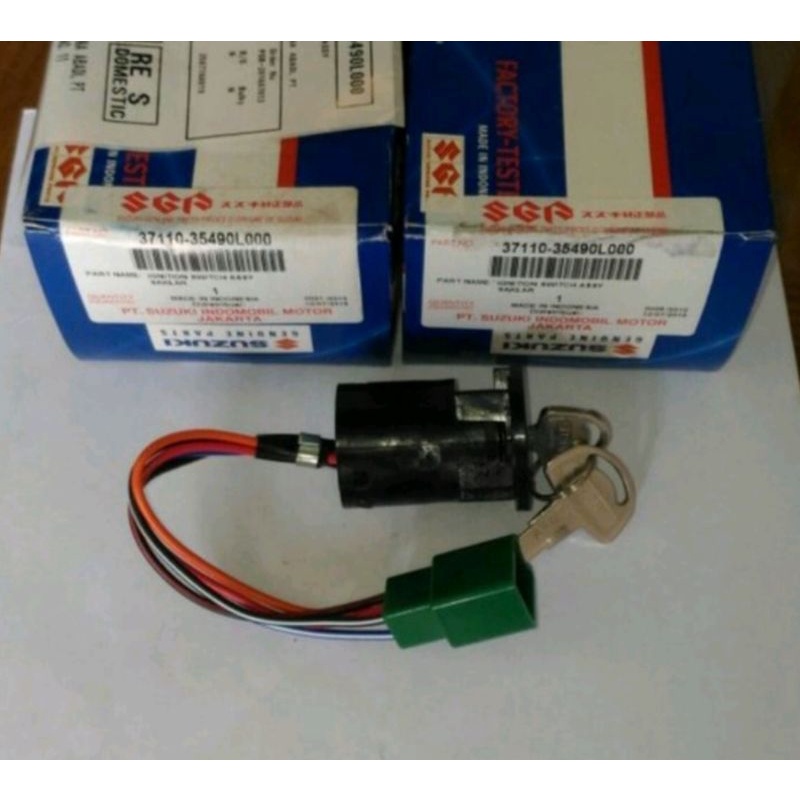 Jual Kunci Kontak Suzuki RC 100 - Rc100 - Sprinter - bravo - rc80 - rc 80 ORIGINAL | Shopee ...