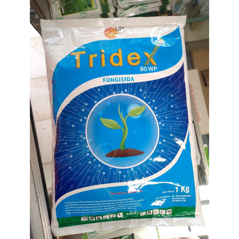 Jual TRIDEX 80WP 1 KG Fungisida Kontak Mankozeb | Shopee Indonesia