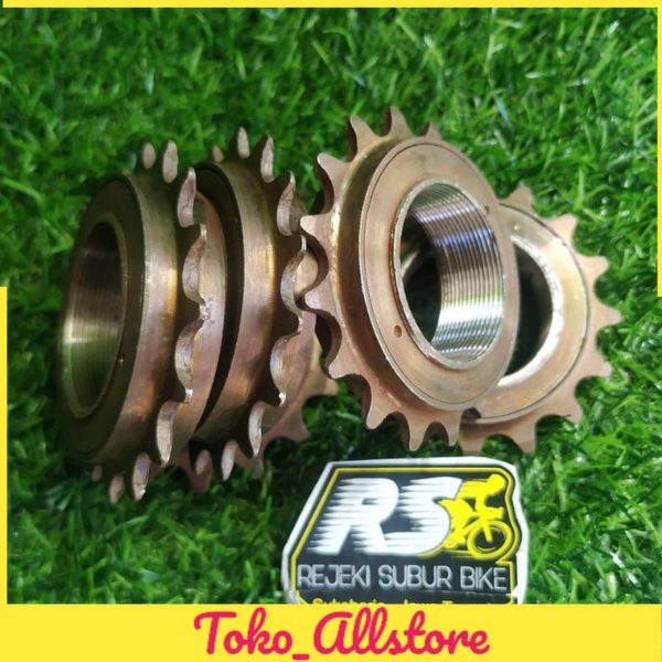 Jual Freewheel Sprocket Sproket gear gir BMX Single Speed Sepeda 16T 16 ...