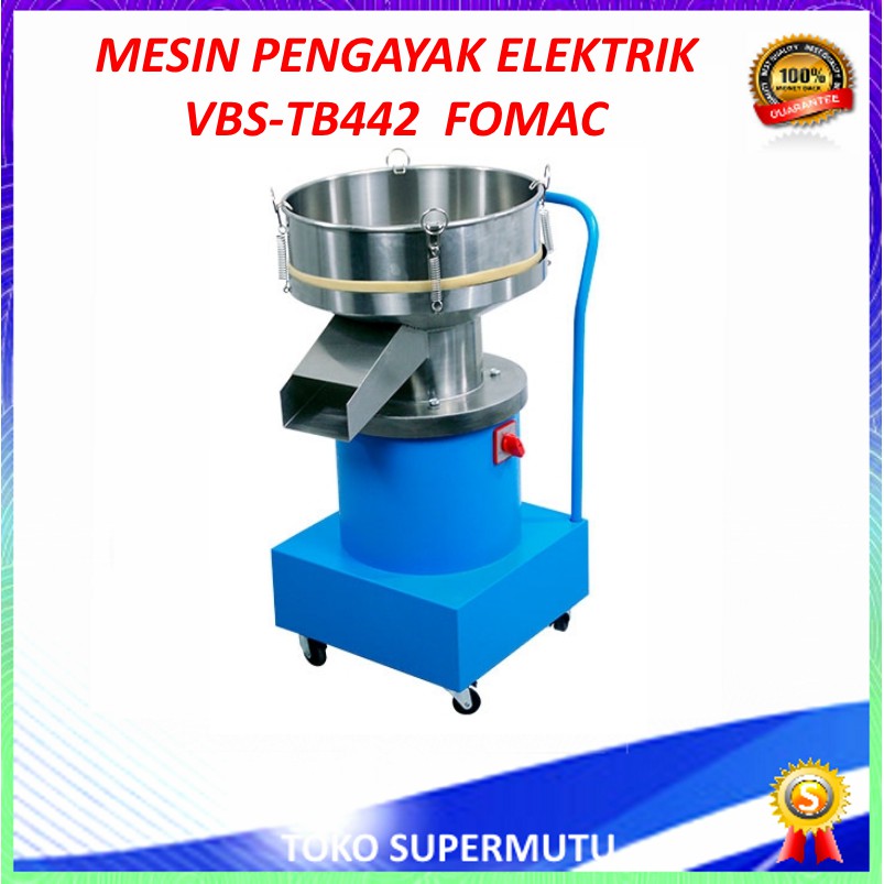 Jual Mesin Pengayak Tepung VBS-TB442 Electric Vibro Separator Fomac | Shopee Indonesia