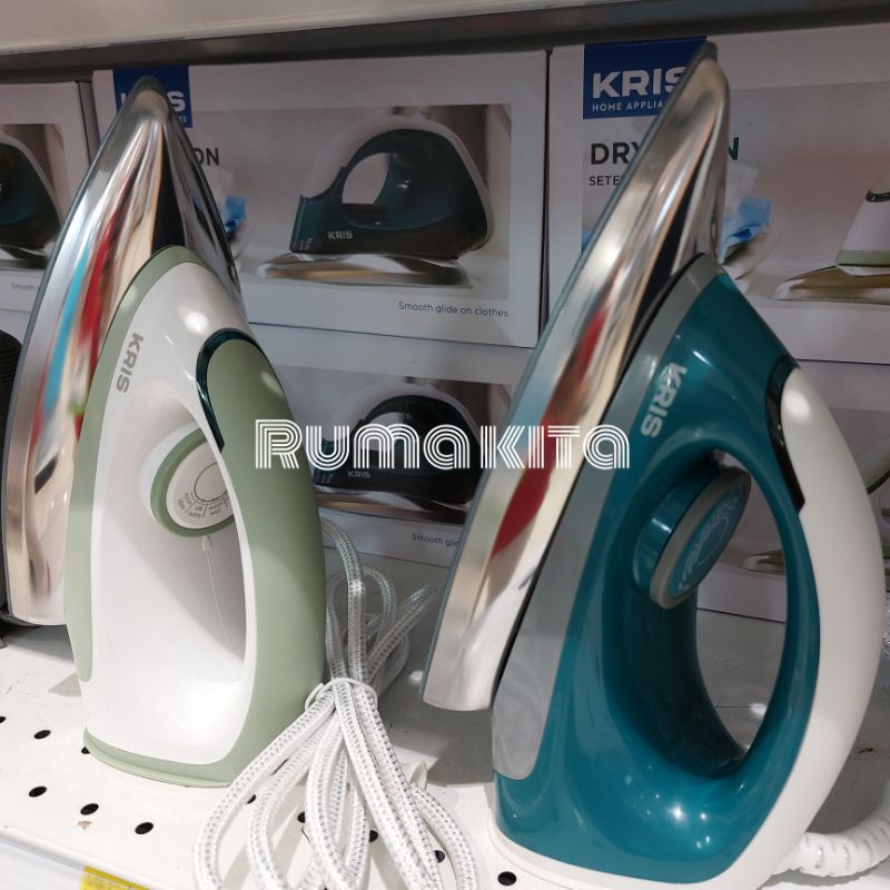 Jual Kris dry iron setrika kering 350 watt | Shopee Indonesia
