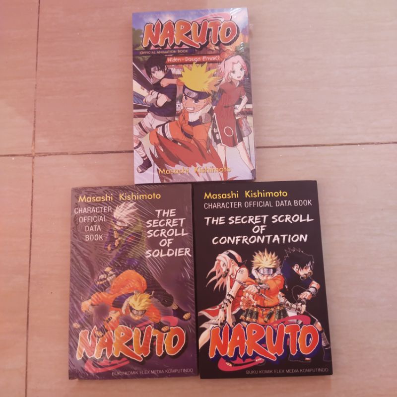 Jual Komik Naruto Hidden-Douga Emaki Official Character Book, The ...