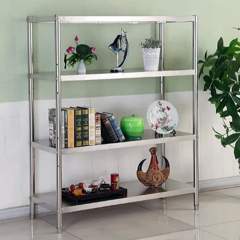 Jual Rak Portable Susun 4 Rak Stainless Steel Multifungsi | Shopee ...