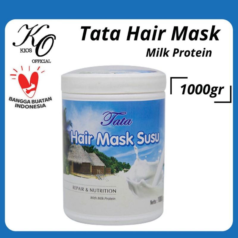 Jual Tata Hair Mask & Hair Spa Glowing Keratin Rambut 400gr & 1000gr ...