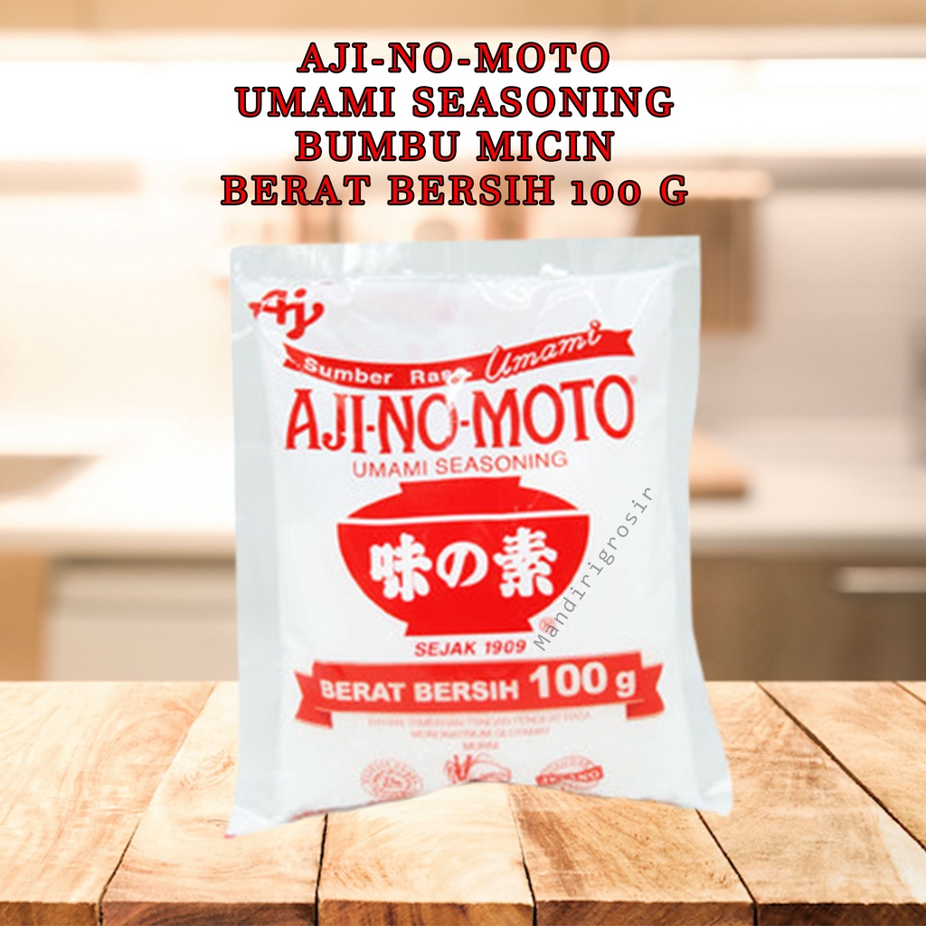 Jual PENYEDAP RASA * AJINOMOTO * PENGUAT RASA * 100g | Shopee Indonesia