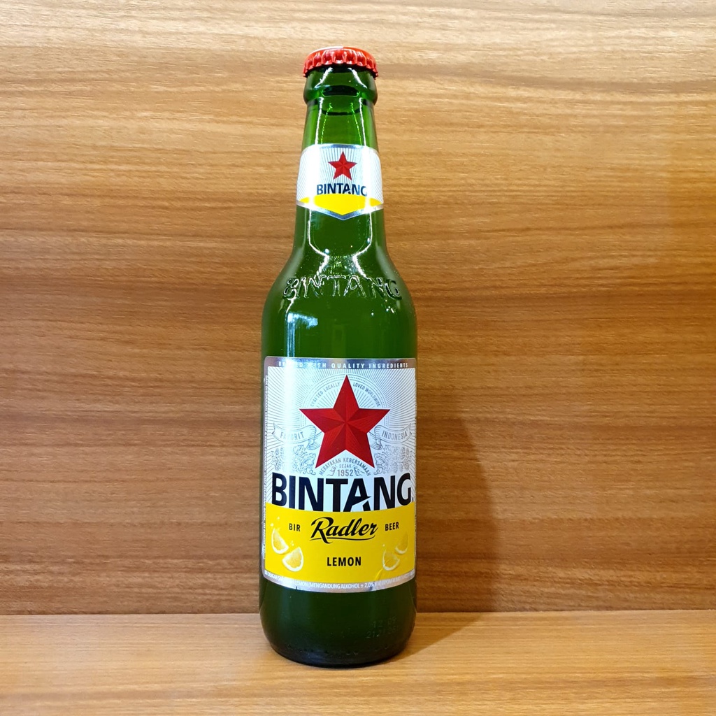 Jual Beer Bintang Radler Lemon Bir 330ml | Shopee Indonesia