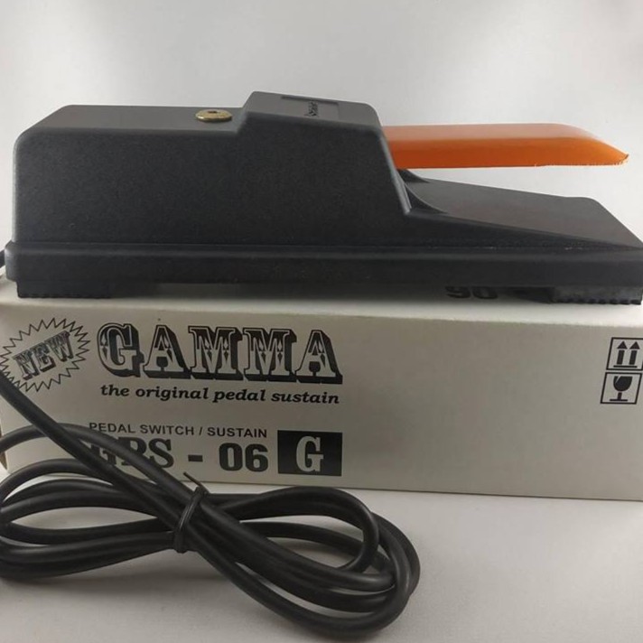 Jual Pedal Sustain Switch Keyboard & Digital Piano Gamma GPS-06 G ...