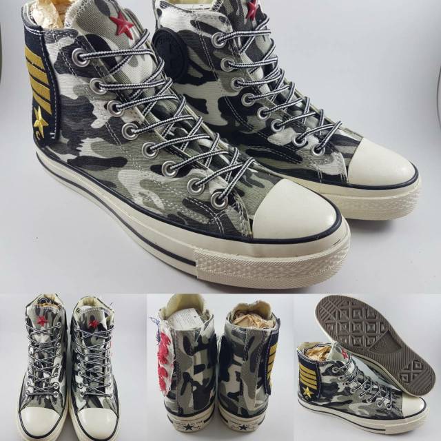 Jual Sepatu Kets Converse Allstar 1970s Seventies Military Army Patch ...
