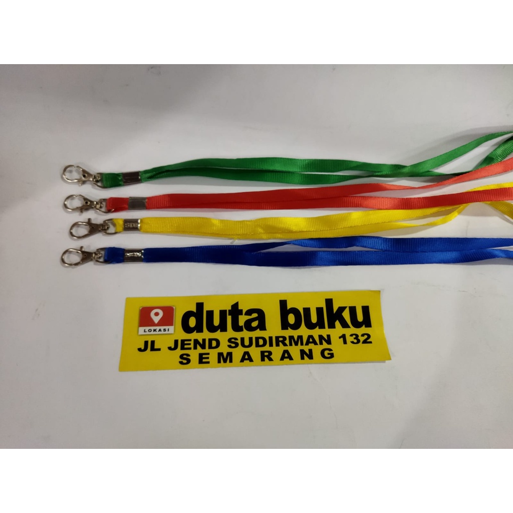 Jual TALI ID CARD GANTUNGAN ID CARD 1 CM KALUNG ID CARD NAME TAG