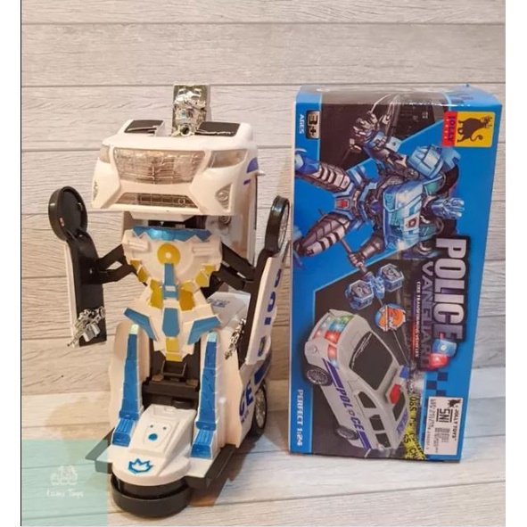 Jual MAINAN MOBIL POLISI BATERAI ALPHARD JADI ROBOT BRO1643 | Shopee ...