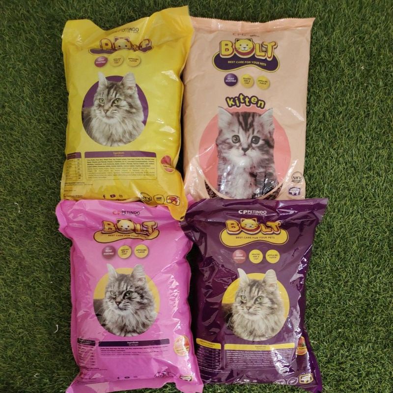 Jual Makanan Kucing BOLT 800gr - Bolt Mother Kitten 1kg | Shopee Indonesia
