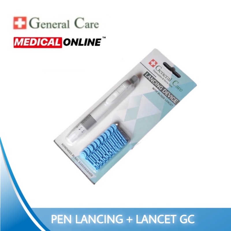 Jual PEN LANCING GENERAL CARE GC BLOOD LANCET LANCET BEKAM MEDICAL ...