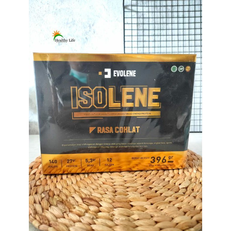 Jual EVOLENE ISOLENE WHEY rasa Coklat isi 12 sachet | Shopee Indonesia