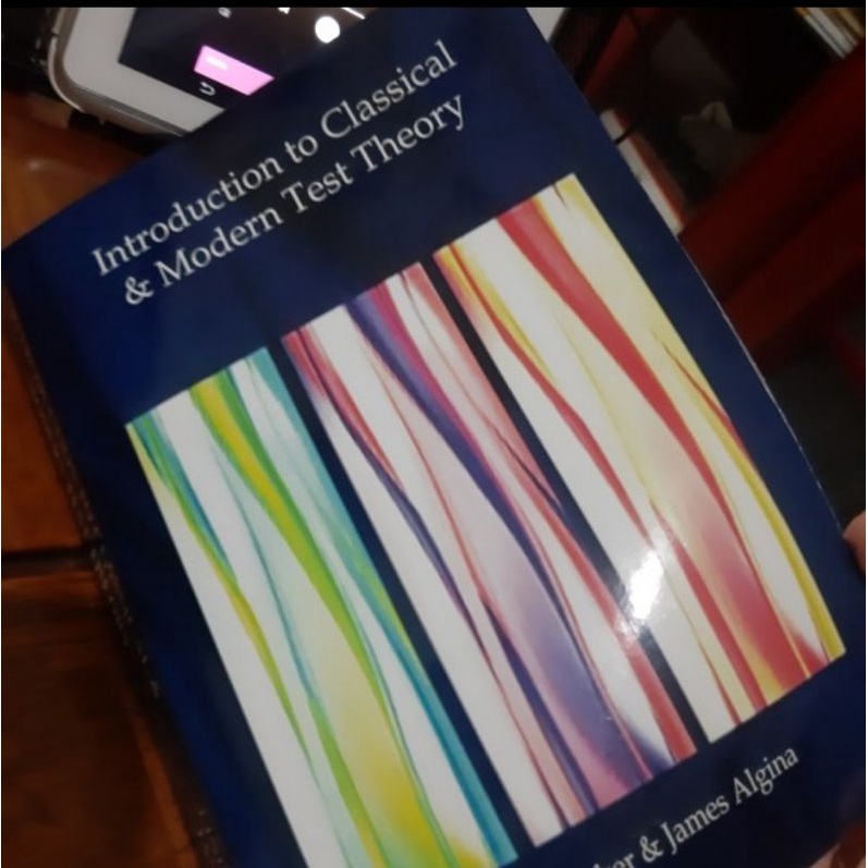 Jual Introduction to Classical and Modern Test Theory Linda Crocker ...