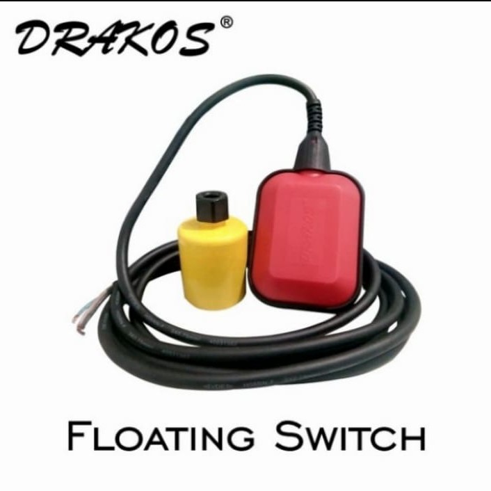 Jual Floating switch Drakos 3 meter float switch otomatis toren tandon ...