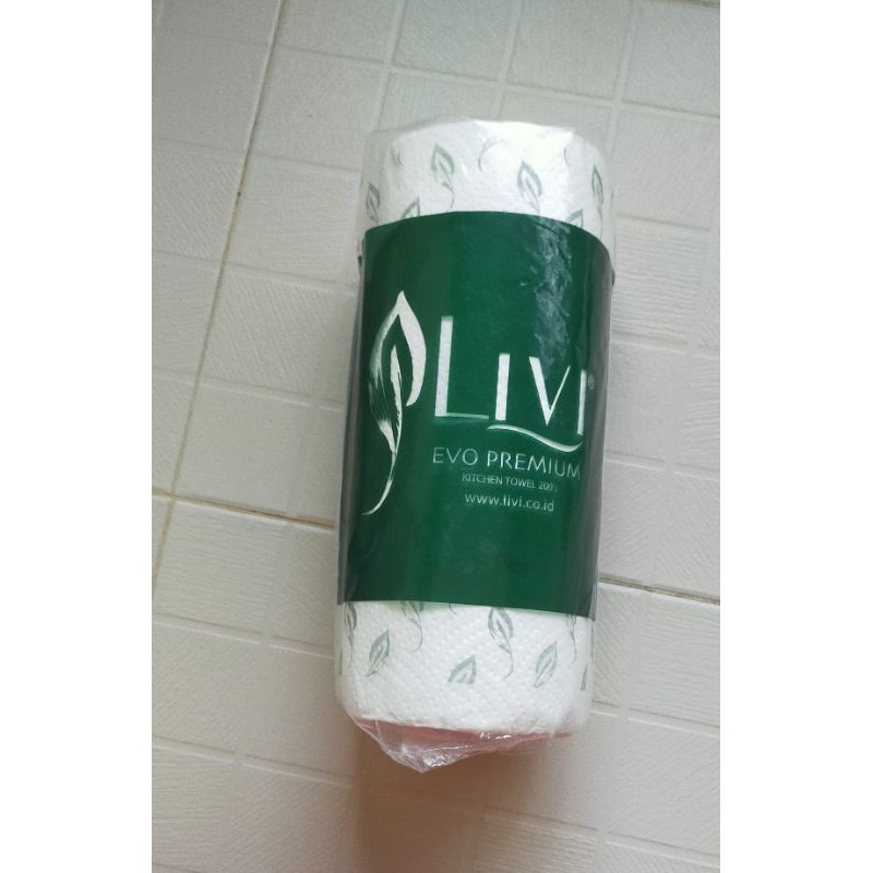 Jual Tissue Livi Evo Kitchen Roll Towel 200 Sheets | Shopee Indonesia
