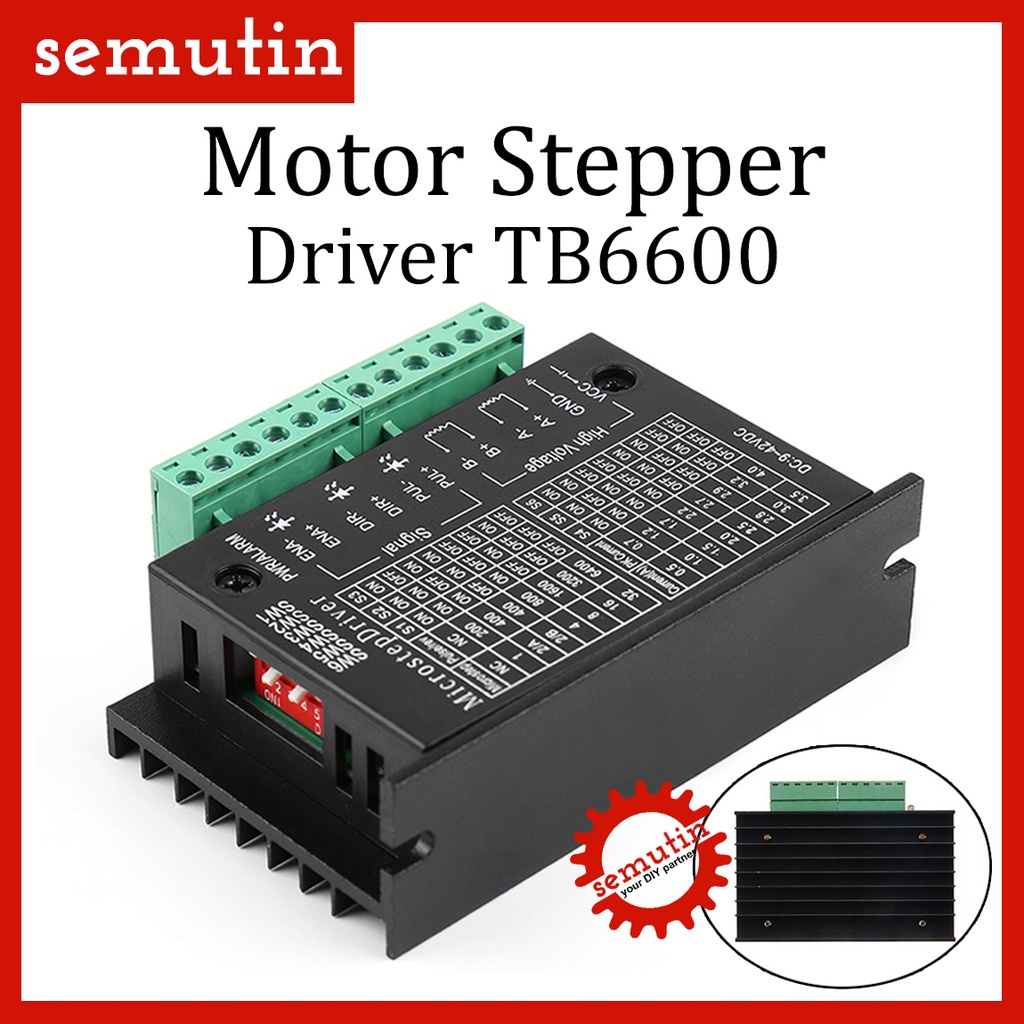 Jual Stepper Motor Driver TB6600 4A / Microstep Controller Tipis Mikro ...