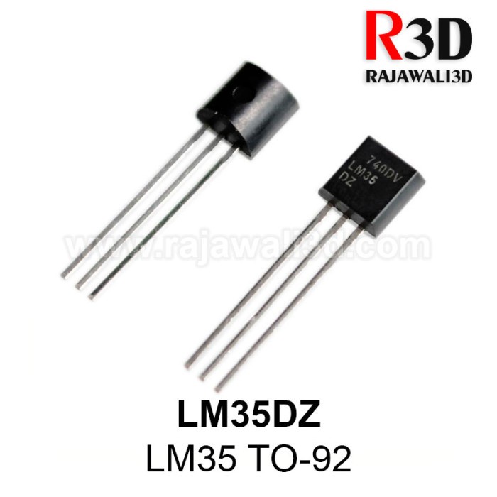 Jual LM35 Temperature Sensor Suhu LM35DZ TO92 | Shopee Indonesia