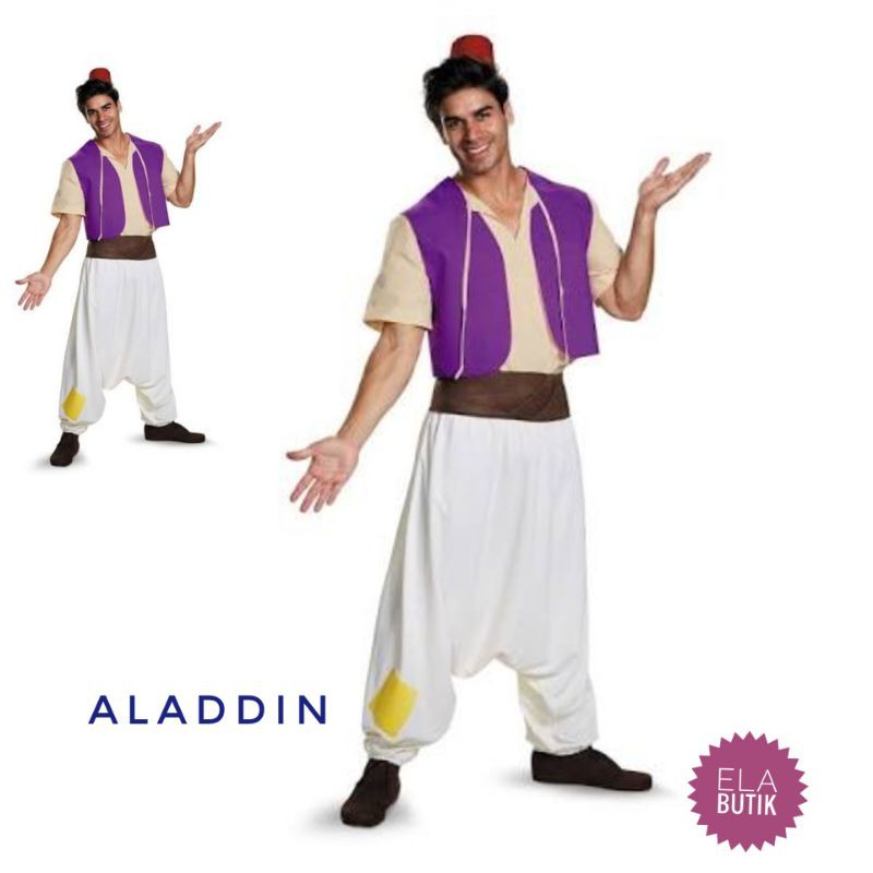 Jual kostum aladdin-dewasa-jasmine-arabian-halloween kostum-party ...