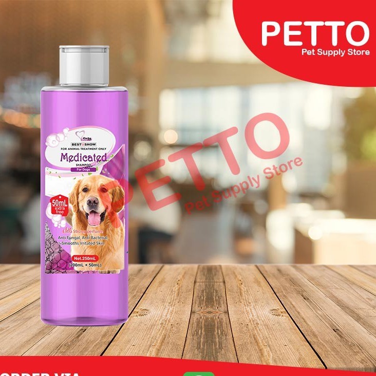 Jual Shampoo Best In Show Medicated Shampoo for Dog 250 ml Shampoo ...