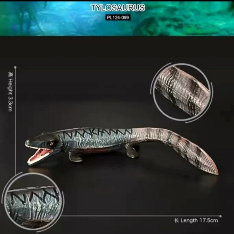 Jual Mainan Dinosaurus Tylosaurus / Figure Dinosaurus Tylosaurus ...