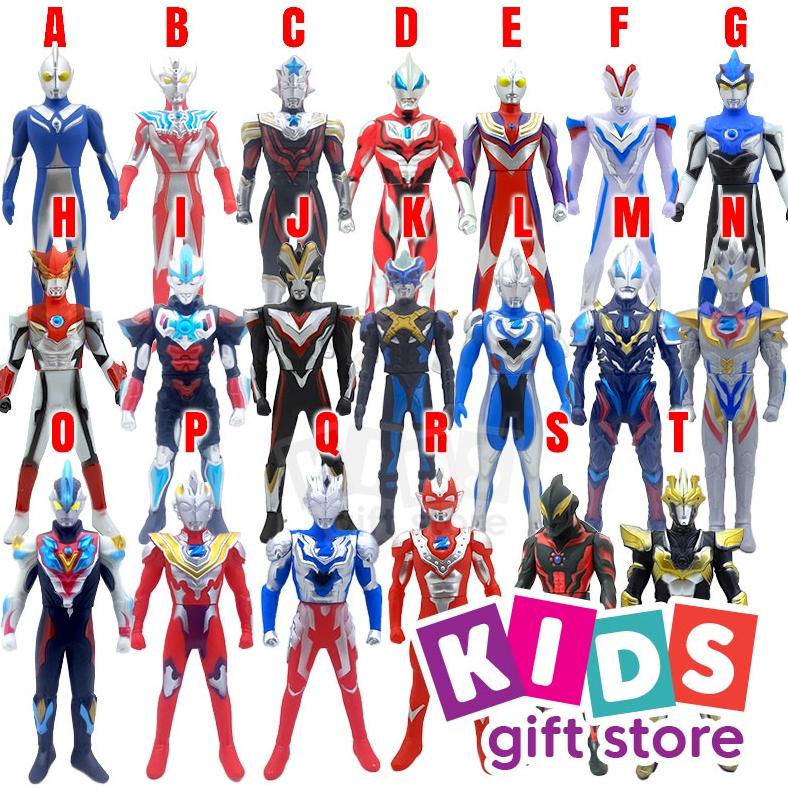 Jual Ultra Series Ultraman Fuma Taiga Titus Tregear Tiga Victory Rosso ...
