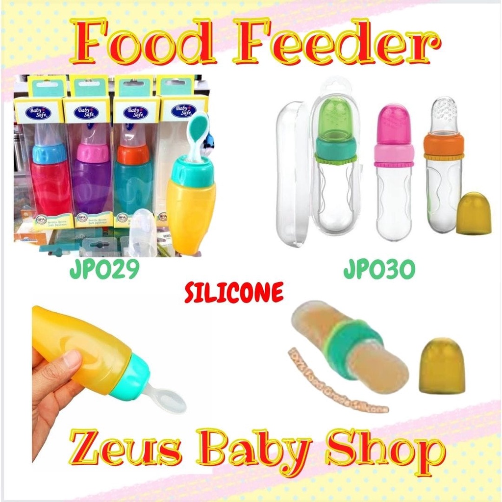 Jual Baby Safe JP029 JP030 Botol Sendok Makan Bayi / Bottle Spoon Babysafe / Feeding Soft Feeder ...