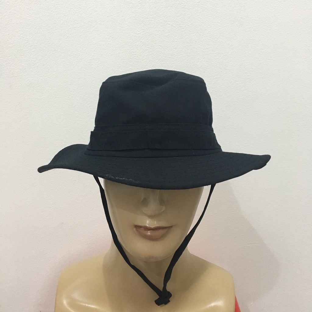 Jual Topi Rimba Hitam - Topi Rimba - Topi Gunung - Kupluk Hitam - Topi ...