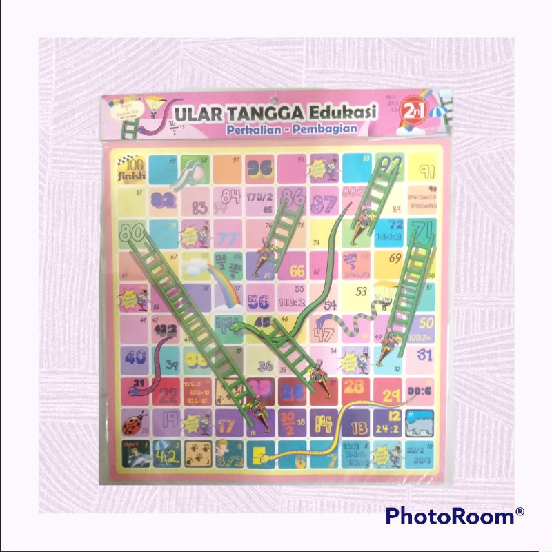 Jual ULAR TANGGA EDUKASI PERKALIAN - PEMBAGIAN | Shopee Indonesia
