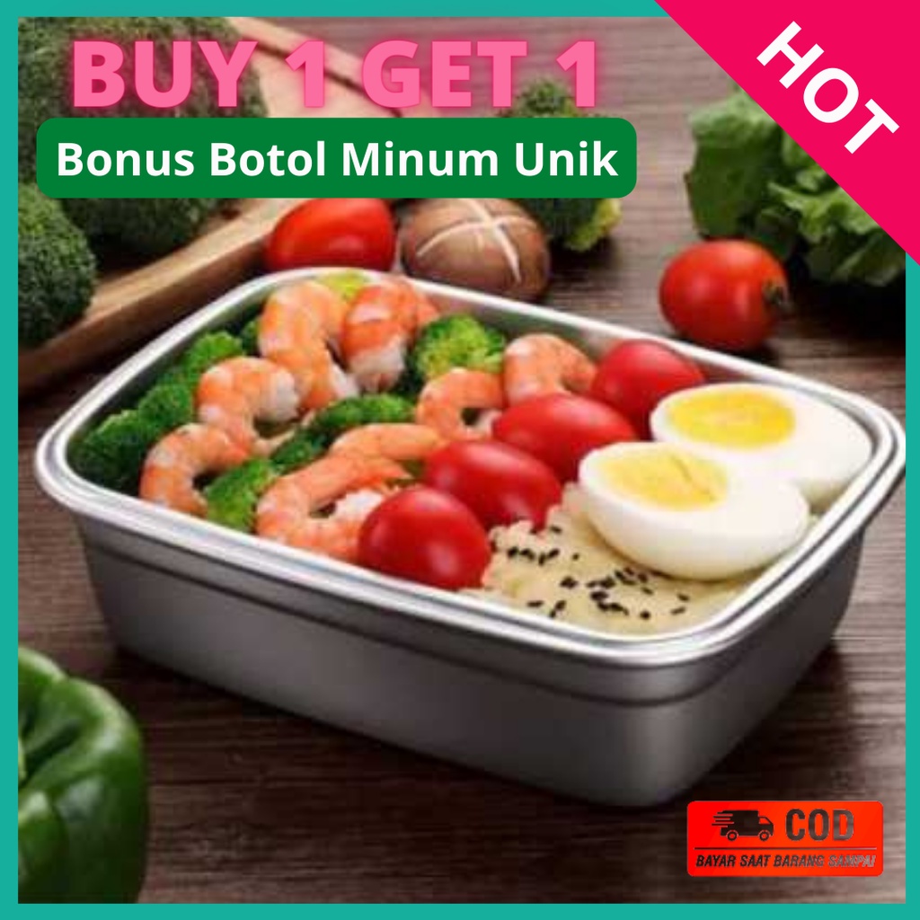 Jual HOMEFAVOR KOTAK MAKAN 850ML - TEMPAT MAKAN - LUNCH BOX - LUNCH BOX ...