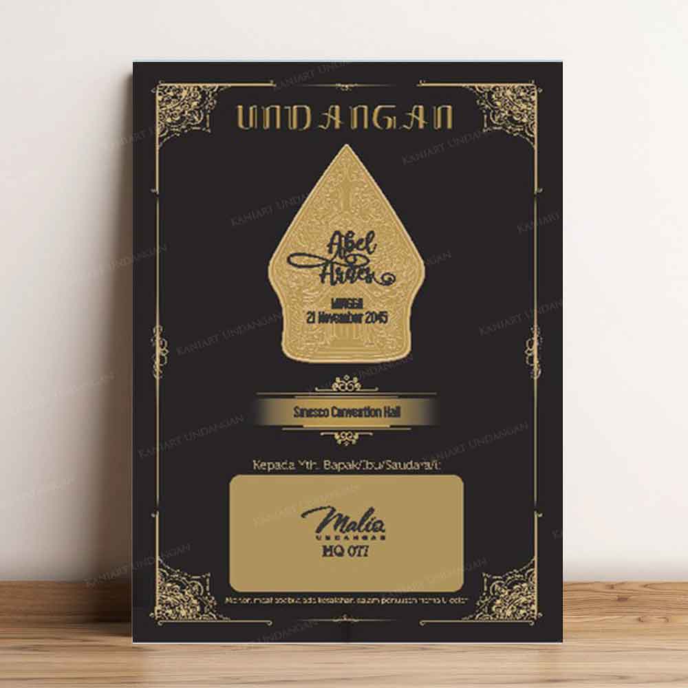 Jual Undangan Pernikahan Murah, Cantik, Elegan, dan berkualitas Desain ...