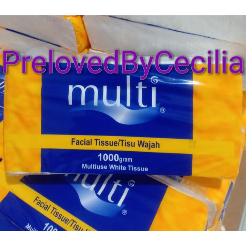 Jual Multi Tissue Facial 1000 gr / Multi Tisu Wajah 1000 gr / Multi ...